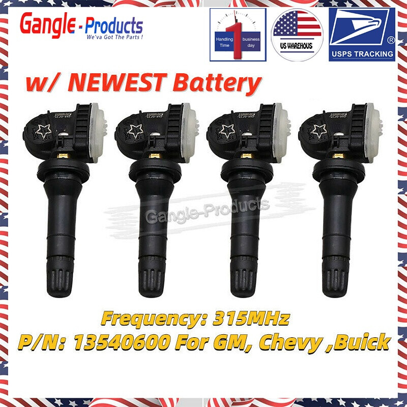 SET(4) TPMS Tire Pressure Sensor 13540600 for GM Chevy Pontiac Buick ...