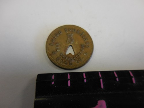 Coal Token Amigo Smokeless Coal Company Mining Scrip Circulated 5 CENT ...
