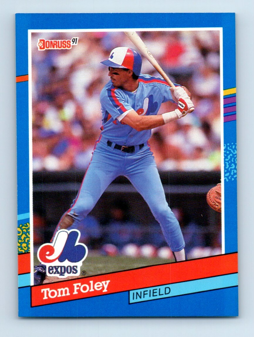 1991 Donruss Tom Foley Montreal Expos #180 | eBay
