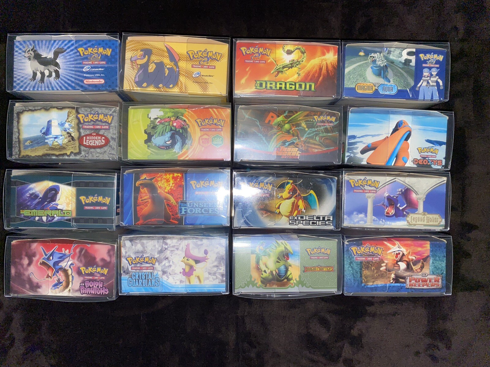 💎MASTER SET - Pokémon Empty Booster Box Collection - 100+ Boxes! 1999 ...