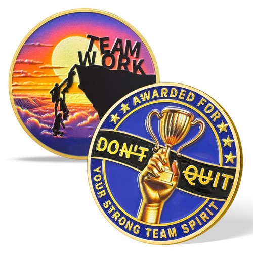 Inspirational Challenge Token With Team Spirit, Appreciation Gifts For ...