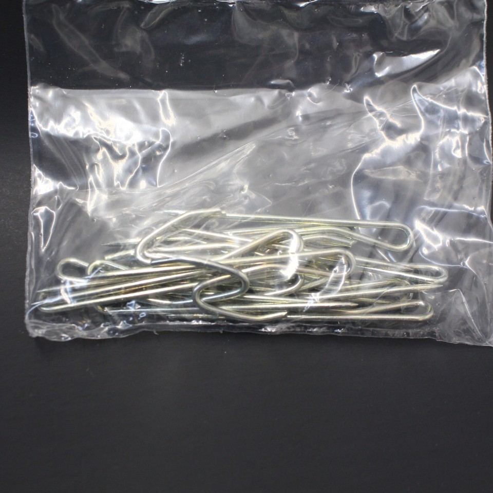 (2)14 Kirsch Pin-On Hooks for Drapery Curtain Use W/Traverse Rods 2.75 ...