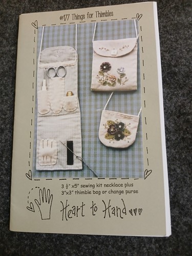 THINGS for THIMBLES Sewing Kit & Thimble Bag Pattern by Heart to Hand ...