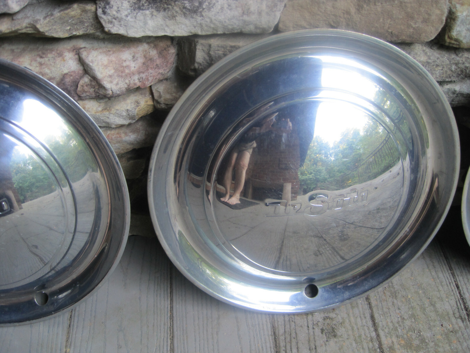 1949-1950 DeSoto S-13 or S-14 Custom Hubcaps 15" OEM Wheel Covers Set ...