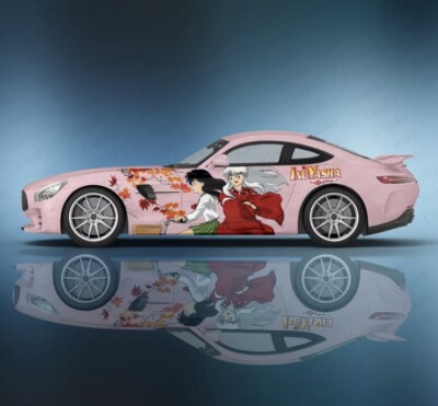 Itasha Custom Car Decals; Anime Inspired Car Decals; Itasha Side Decal ...