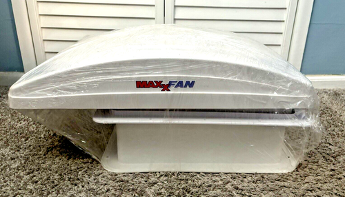 MaxxAir MaxxFan Deluxe with Thermostat/Rain Shield/Remote (7000K) | eBay