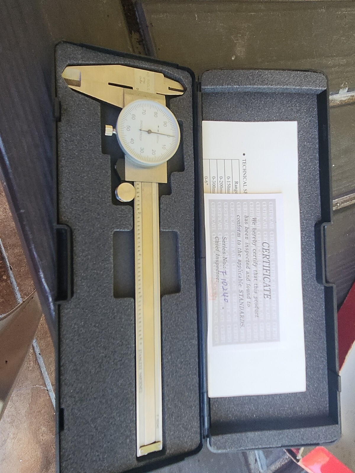 KD TOOLS 3750 6" DIAL CALIPER NEW OLD STOCK | eBay