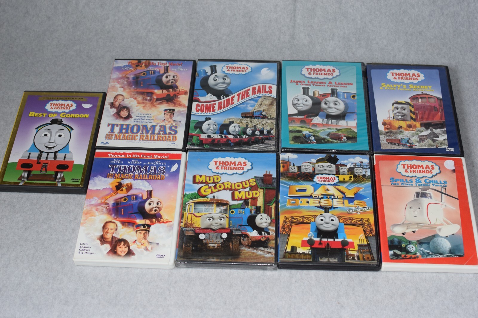 Lot of 9 Thomas & Friends DVDs Thomas the | Grelly USA