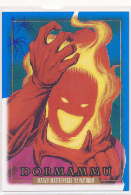 2024 Marvel Masterpieces '92 1992 Platinum Blue PMG 27 Dormammu 46/50 ...