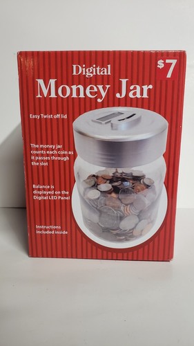 Digital Counting Money Jar / Coin Jar | eBay
