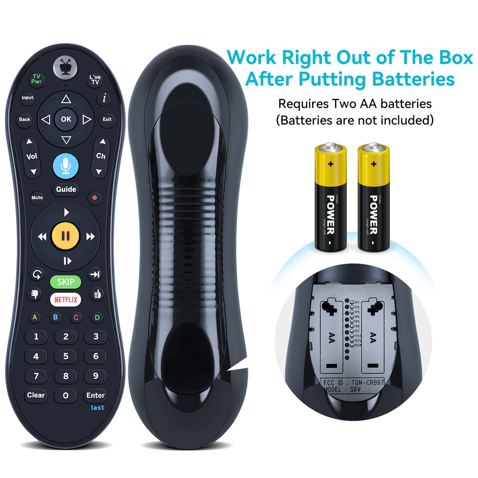 Voice Remote Control For TiVo EDGE / TiVo BOLT / TiVo Roamio Plus and ...