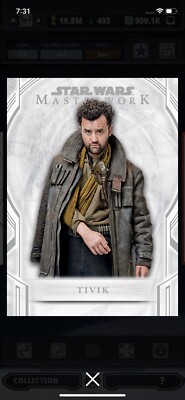Topps Star Wars Digital Card Trader Base Masterwork Tivik Insert | eBay
