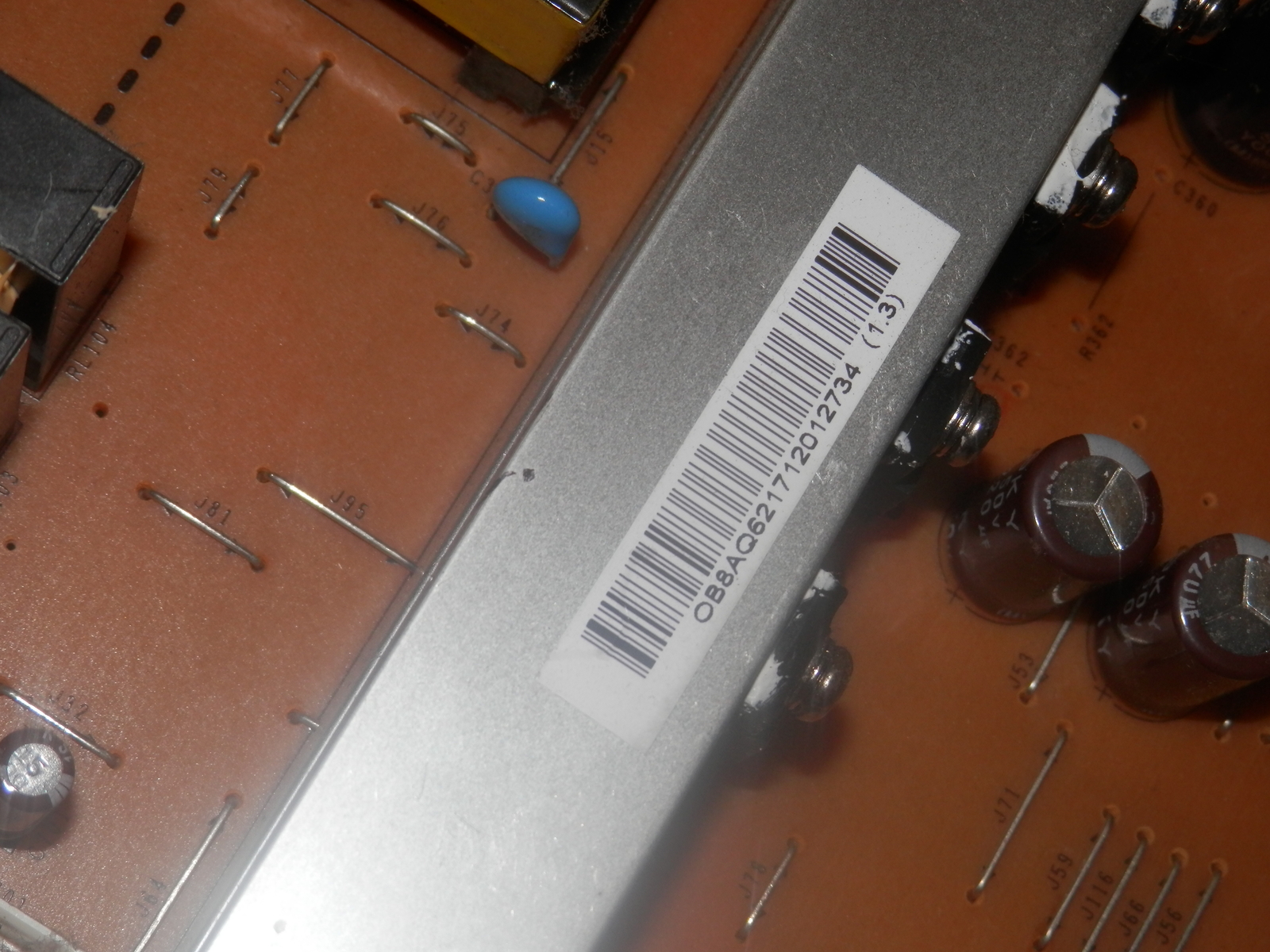 LG 60PV250 60PV400 60PV450C POWER SUPPLY EAY62171201 (EAX63330001/9 ...