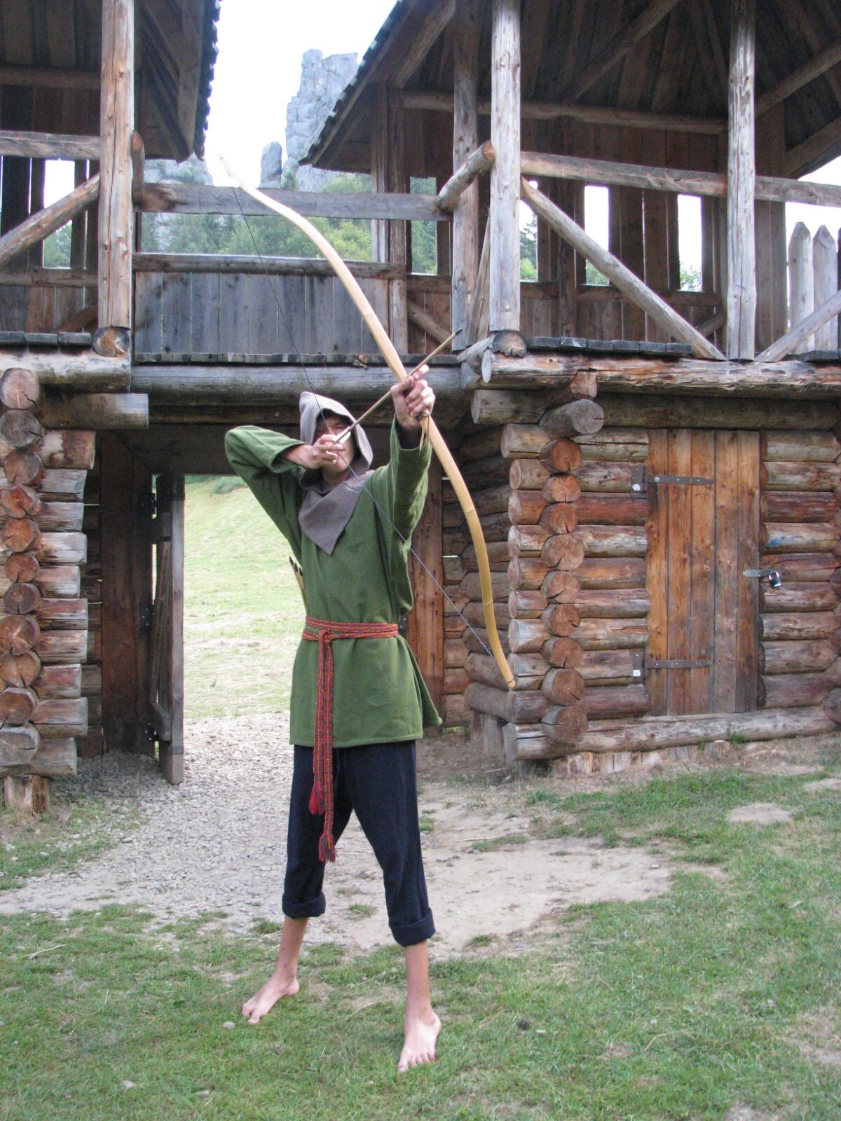 Mongolian Recurve LARP Bow Replica, Traditional Archery Wooden Cosplay ...