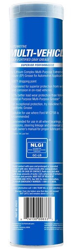 Valvoline Multi Vehicle Moly Grease 14.1 OZ NLGI GC LB Lithium Complex ...
