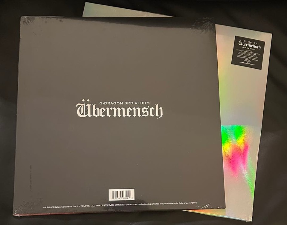 G-DRAGON Ü bermensch LP 2枚record | eBay