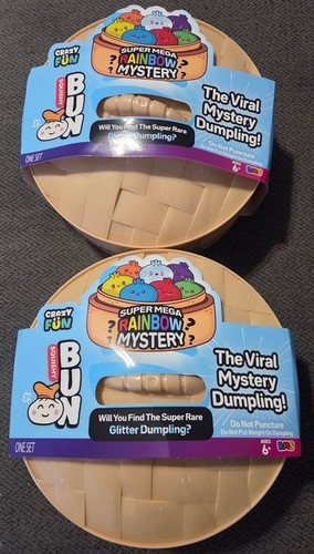 2 Ct VIRAL SUPER MEGA JUMBO Rainbow Mystery Squishy Bun Dumpling NEW | eBay