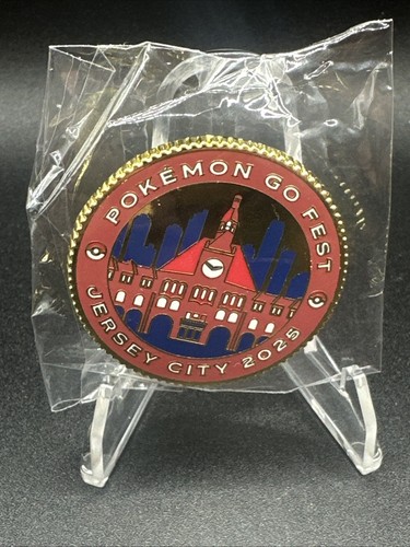 Pokemon Go Fest 2025 Jersey City Premier Pass Enamel Pin | eBay
