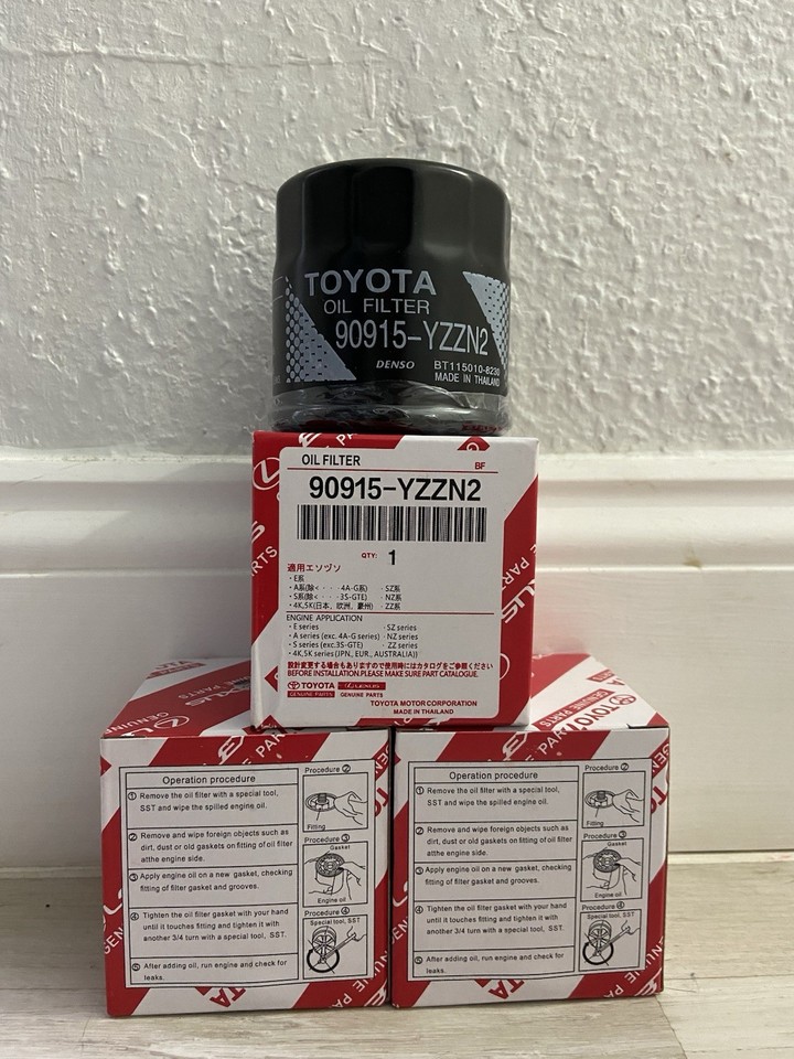 90915-YZZN2 10 pack Fit For Toyota/Lexus Engine Spin-On Oil Filter NEW ...
