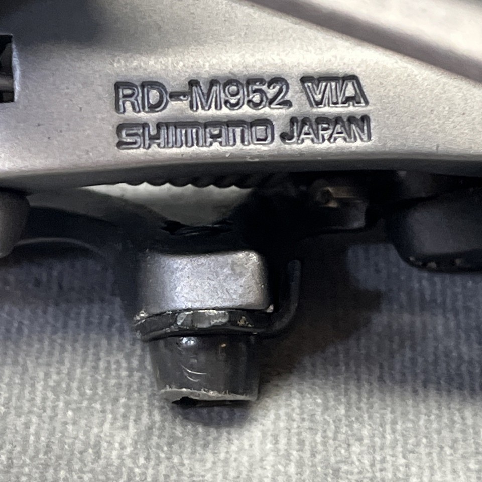 Shimano XTR 9sp Rear derailleur MTB mountain silver gray RD-M952 Bike 9 ...