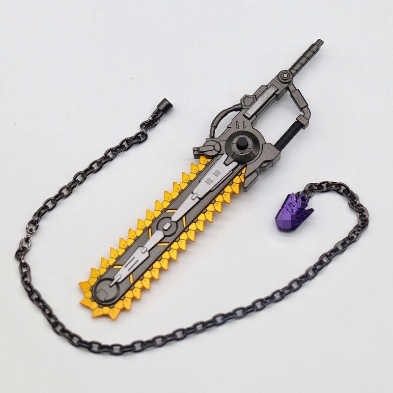 3D DIY BIG iron Chain Saw Weapon Upgrade Kit For AOTP Megatronus The ...