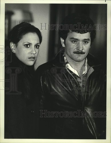 1978 Press Photo Actor Bert Rosario, Ruth Britt in "Sword of Justice ...