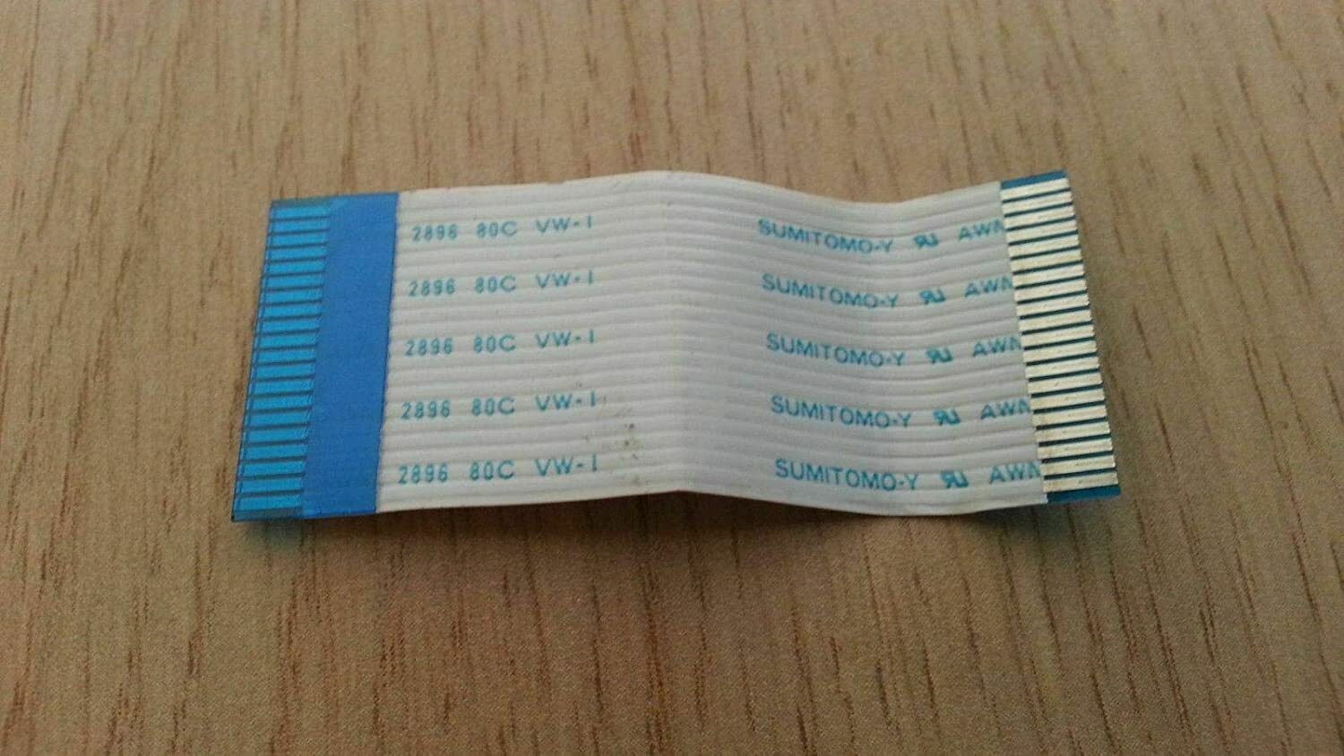 AWM 20624 80C 60V VW-1 20 Pin 5.5cm & 10cm Long 2.1cm Wide Flex Ribbon ...