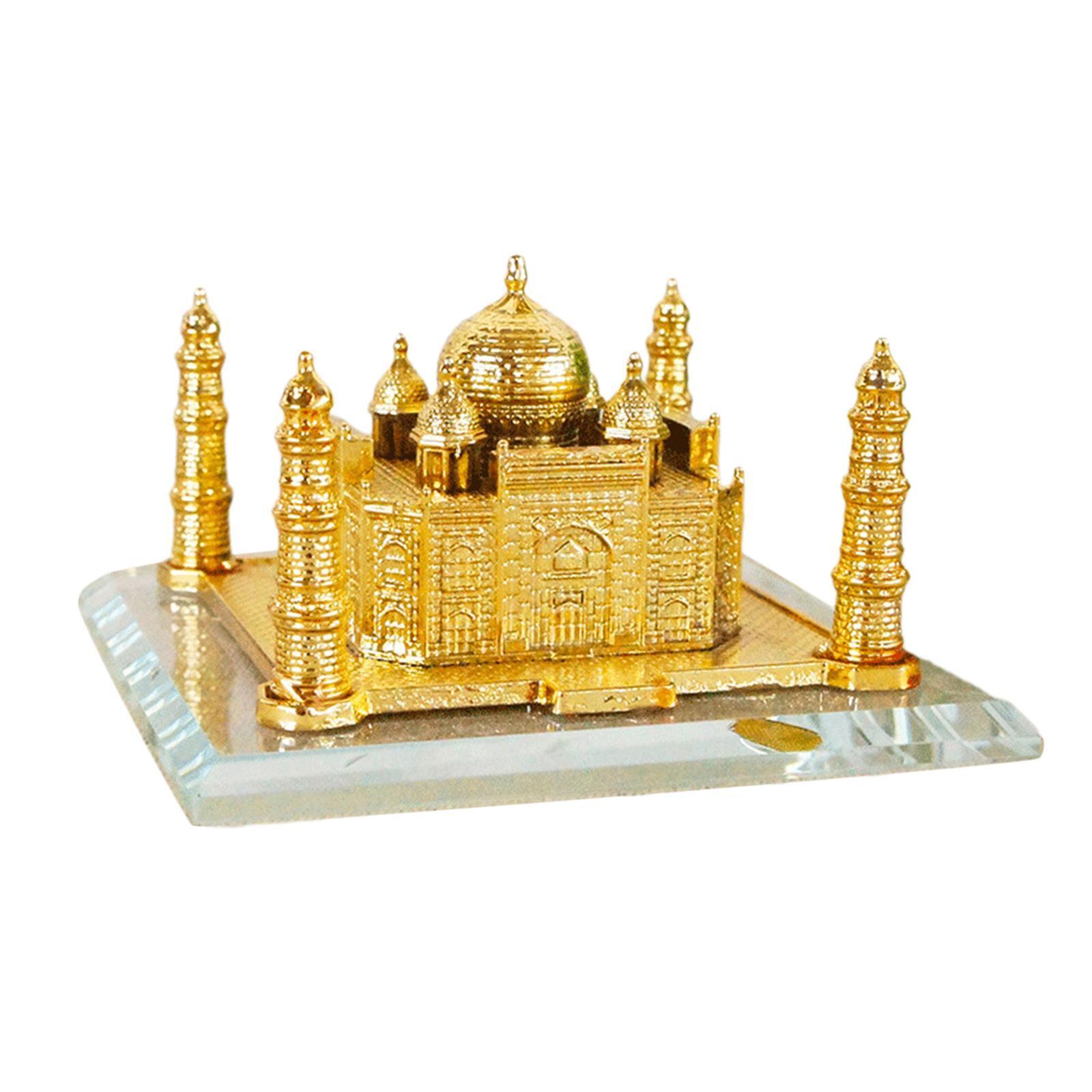 Alloy Taj Mahal Miniature Building Model Desktop Art Statue | eBay
