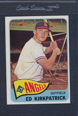 1965 Topps #393 Ed Kirkpatrick Angels EX *3948 | eBay
