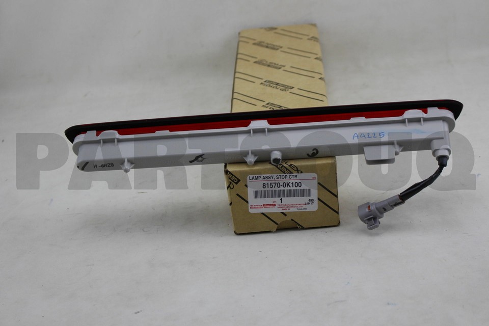 815700K100 Genuine Toyota LAMP ASSY STOP CTR 81570-0K100 | eBay