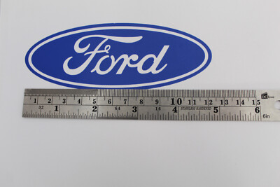 Ford badge sticker 125x45 Blue (pair) | eBay UK