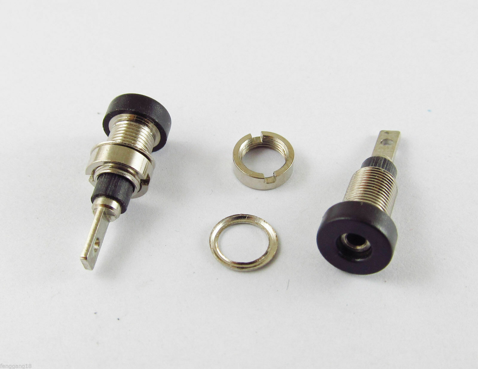 10pcs Multimeter Instrument 2mm Binding Post Banana Panel Mount Test ...