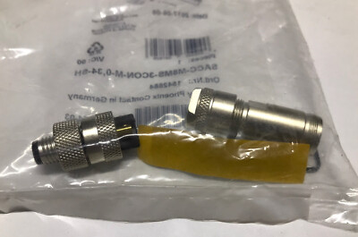 Phoenix Contact Connector M8 3 Pos SACC-M8MS-3CON-M-0,34-SH - 1542884 ...