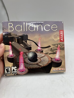 Atari Ballance Puzzle Maze Strategy Game Windows PC 2006 FACTORY SEALED ...