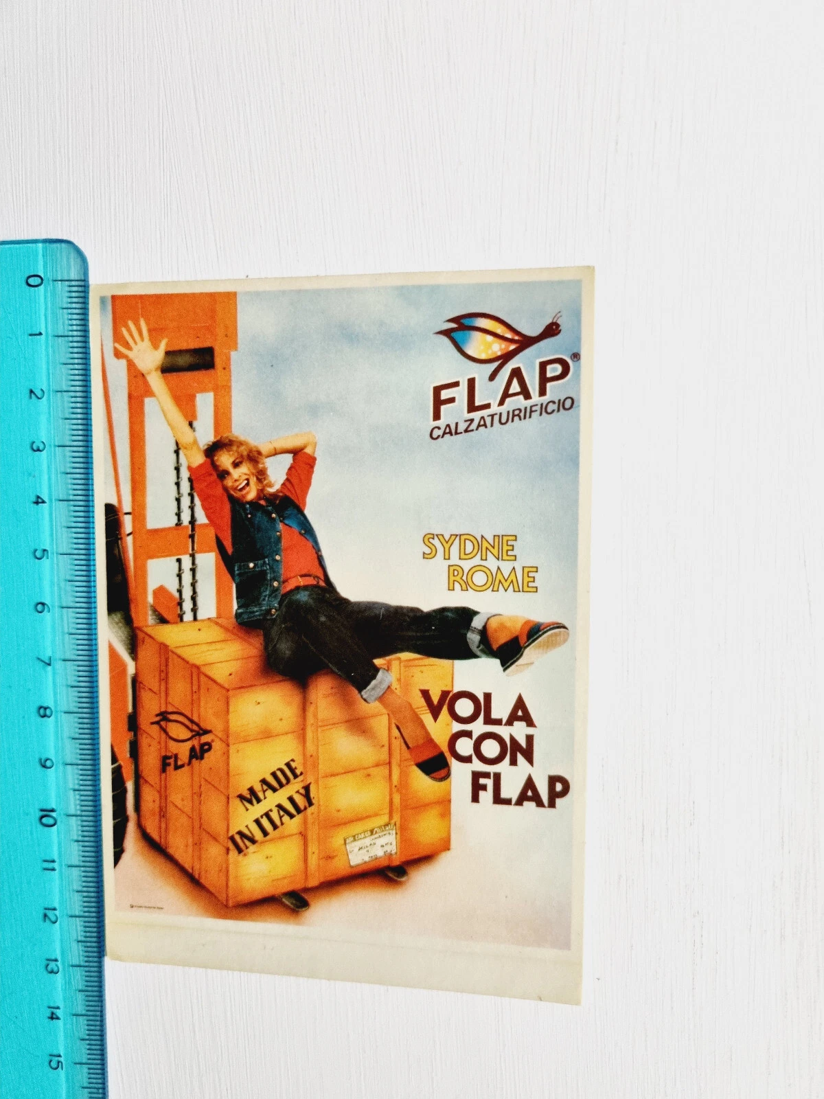 CALZATURIFICIO ERNESTO DOLANI VINTAGE 80s ORIGINAL SYDNE ROME STICKER ...