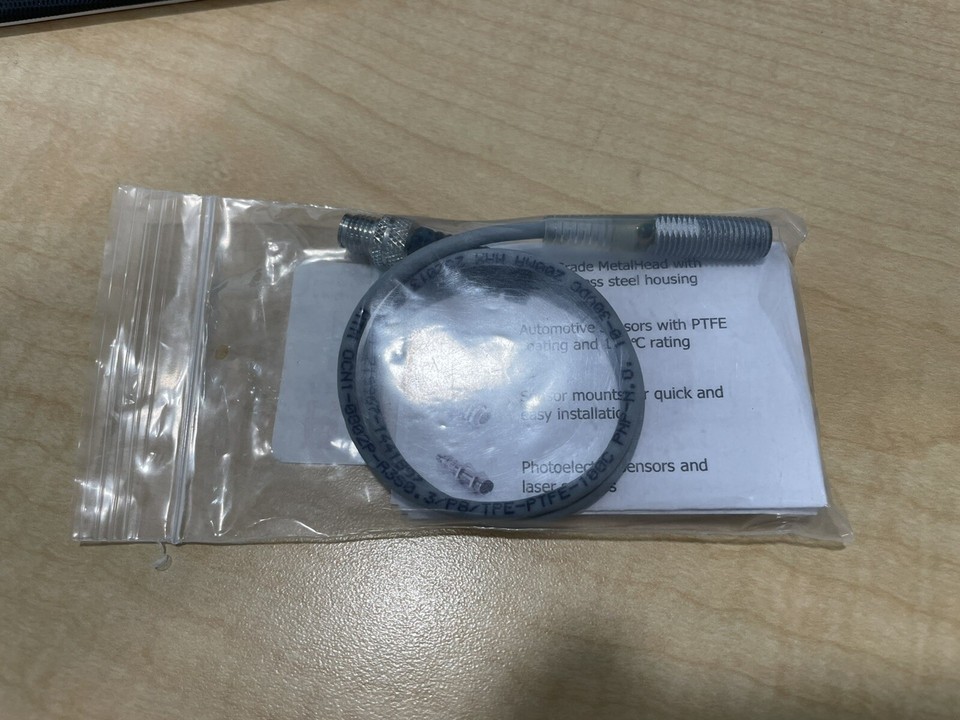 HTM Sensor OCN1-0802P-A3S0.3/P8/TPE-PTFE-100C PNP NO Inductive Sensor ...