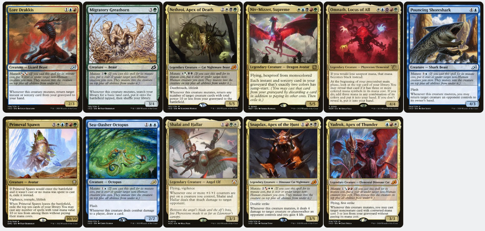 Ramos, Dragon Engine GOLD SPELLS MUTATE 5c Magic MTG Custom Commander ...