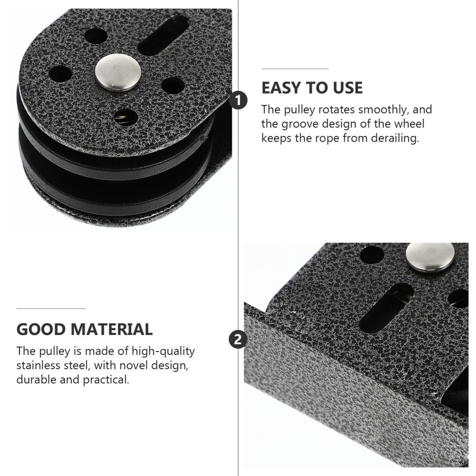 Mute Steel Pulley Fitness Equipment Bracket Small Wheel Silent Traction ...