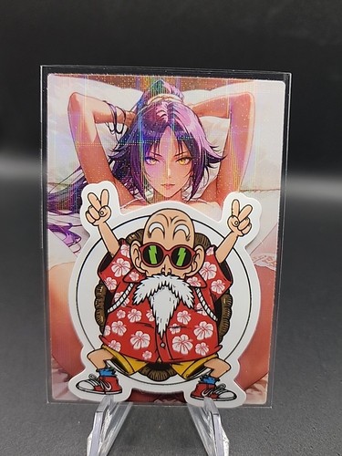 Yoruichi Shihouin Bleach Anime Waifu Card Doujin ACG Goddess Holo | eBay