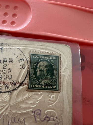 Antique Postcards 1909 With One Cent Stamps Lot Of 4 | eBay