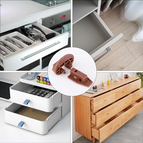 4 Sets Plastic Drawer Track Guides Kit, for Kenlin Rite-Trak II ...