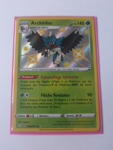 CARTE POKEMON ARCHEDUC SHINY SV003/SV122 DESTINEES RADIEUSES NEUVE | eBay
