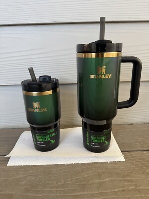 Stanley - Wicked Elphaba Set 40oz/20oz Tumbler Quencher - Shimmer Green ...