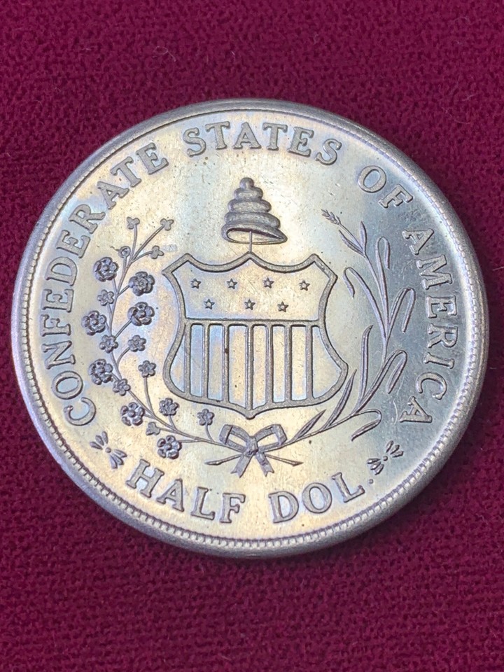 Confederate States of America (CSA) Seal Half Dollar Tribute / Fantasy ...