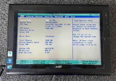 Motion Computing J3500 12,1 Zoll Tablet-PC Intel Core i5 2GB RAM WLAN ...