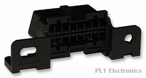 Molex Obd-ii 51116 4mm Pitch 16 Way 2 Row Female Connector Housing for ...