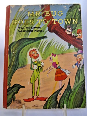 Mr Bug Goes To Town 1941 Original Antiquarian Book of the Movie by Max ...