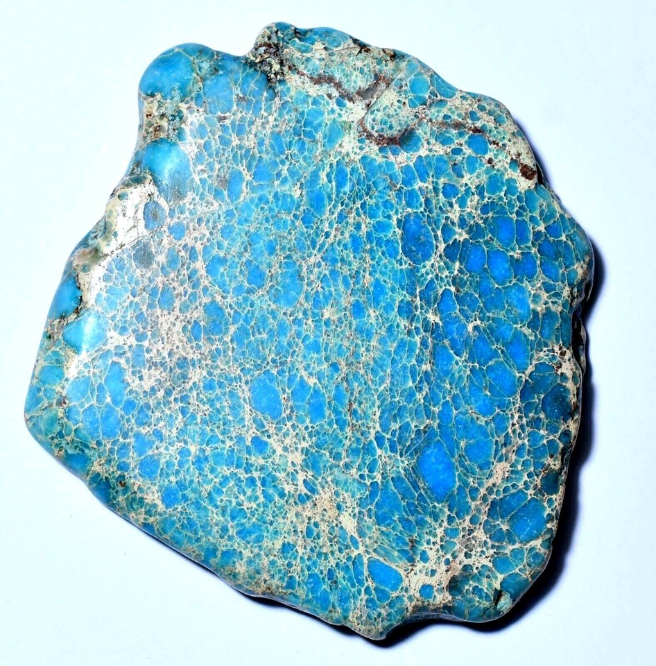Untreated 241.15 Ct Natural Blue Ridge Turquoise Certified Rare Slab ...