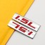 2x Metal Red 1.5L Car Body V6 V8 Engine Badge Fender Trunk Sticker ...