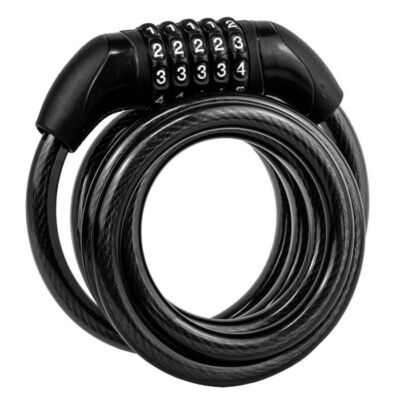 🔥5-Digit Code Bike Lock Heavy Duty Security Cable Chain Combination ...